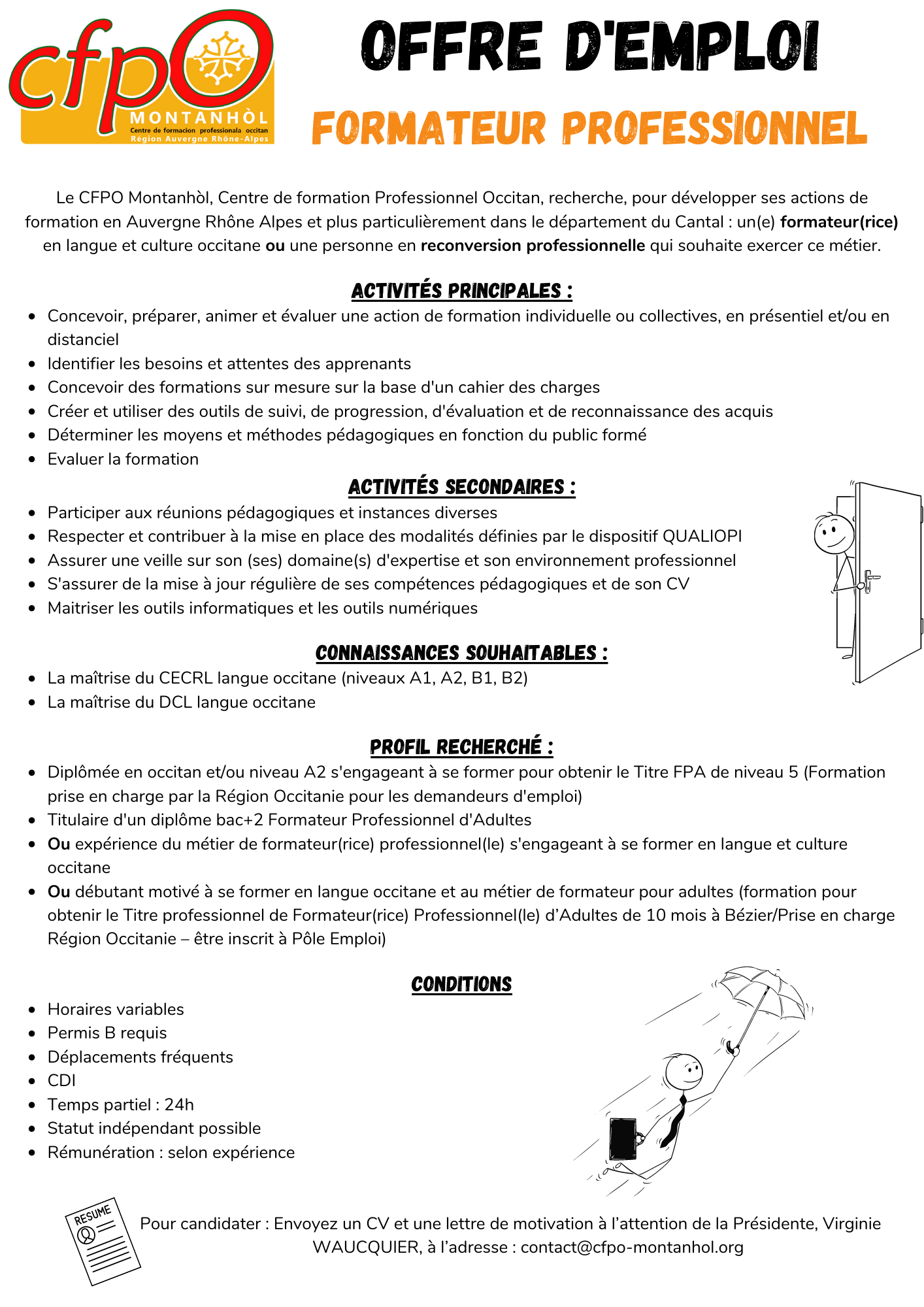 Rejoindre notre équipe – CFPO Auvèrnhe Rhone alpes
